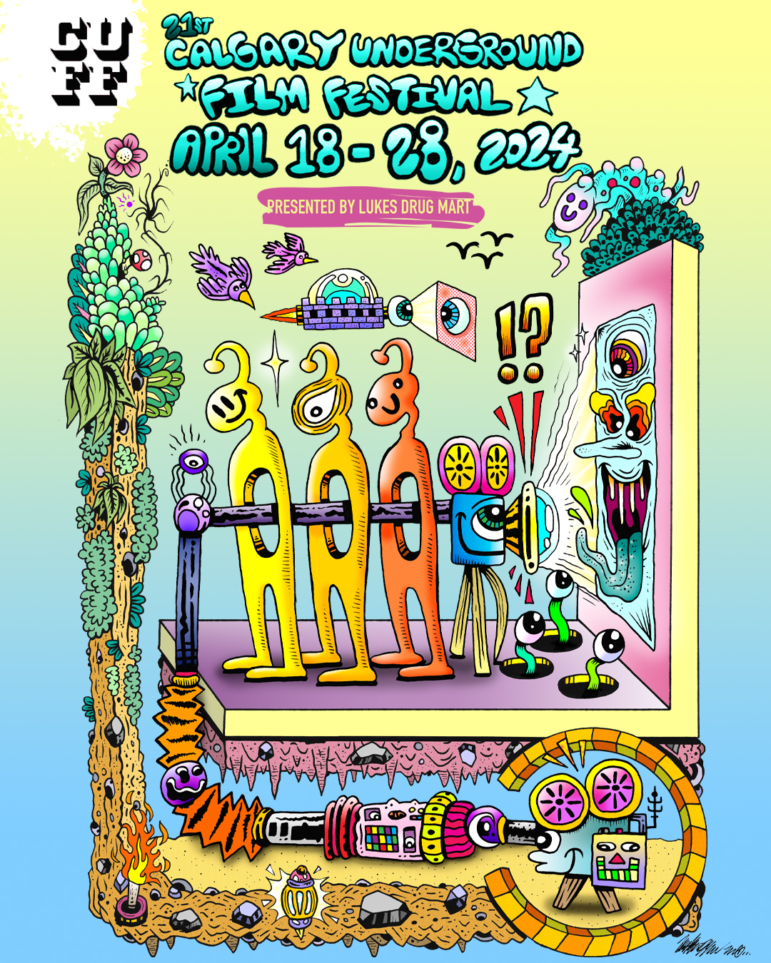 CUFF Poster Gallery - Calgary Underground Film Festival